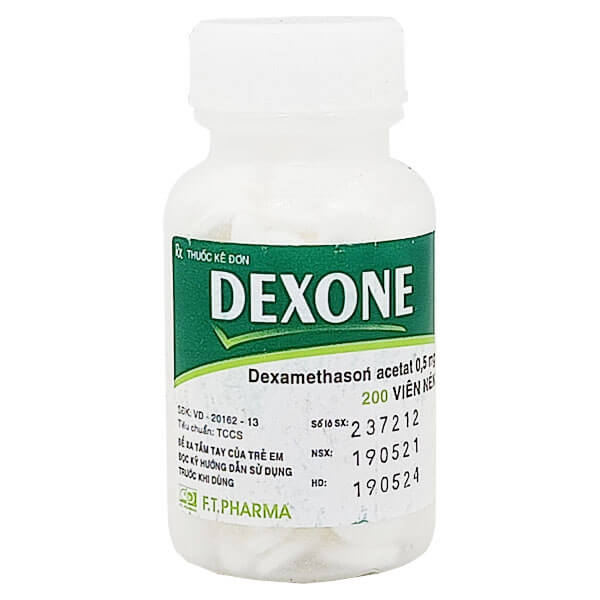 Thuốc Dexone 0,5mg - Giải pháp chống dị ứng hoàn hảo