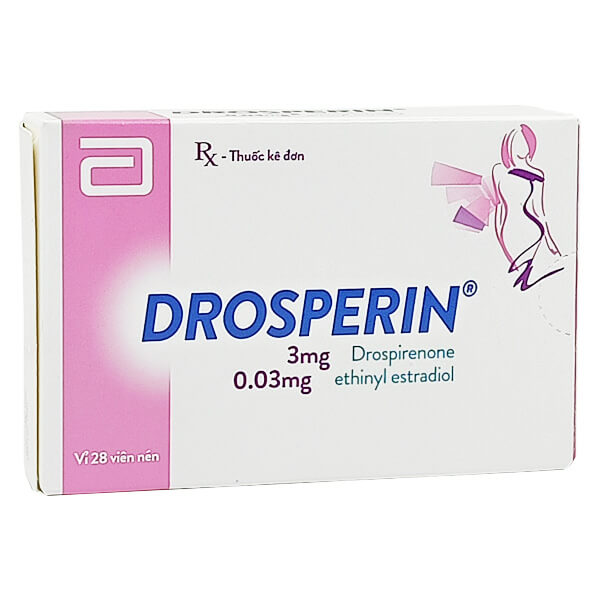 Drosperin (3mg/0,03mg) - Thuốc tránh thai - Dược Điển Việt Nam