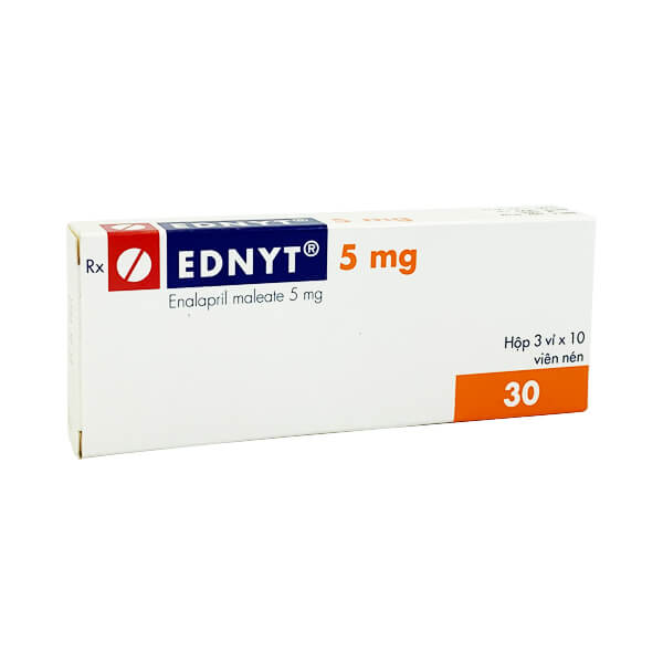 Thuốc Ednyt 5mg - Kiểm soát huyết áp - Dược Điển Việt Nam