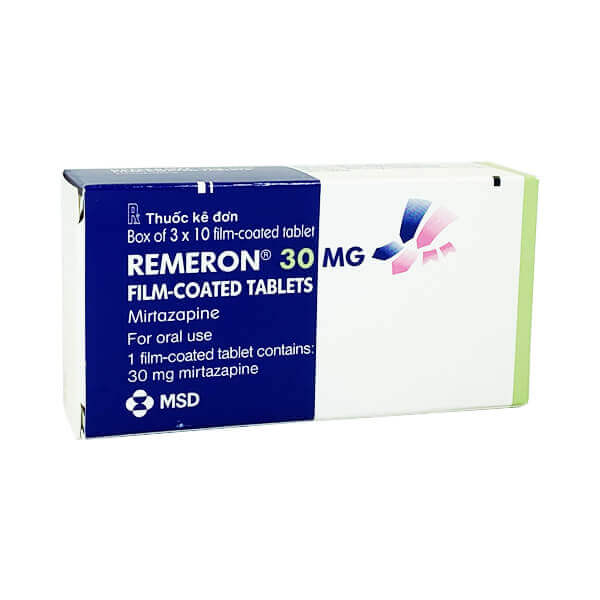 Thuốc Remeron 30mg - Chấm dứt ám ảnh TRẦM CẢM - Dược Điển Việt Nam
