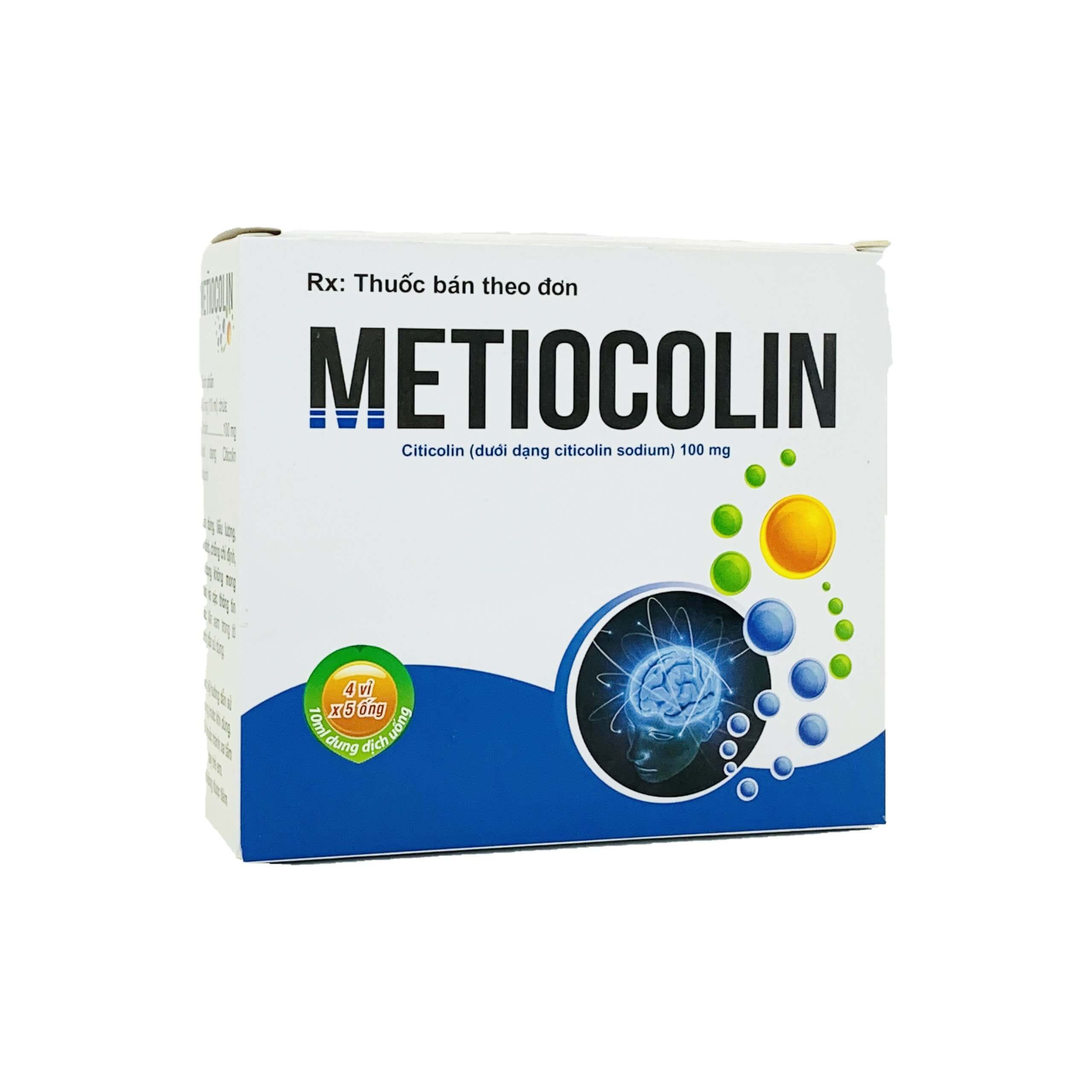 Thuốc Metiocolin - Giúp phục hồi não bộ sau chấn thương