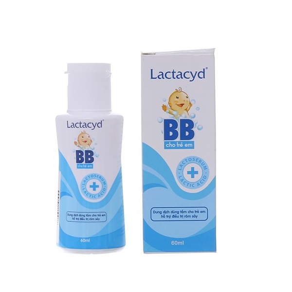 Sữa tắm gội Lactacyd BB 60ml - Phòng rôm sẩy, hăm kẽ cho bé - Dược Điển ...