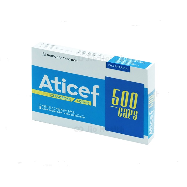 Thuốc Aticef 500mg - Điều trị nhiễm khuẩn - Dược Điển Việt Nam