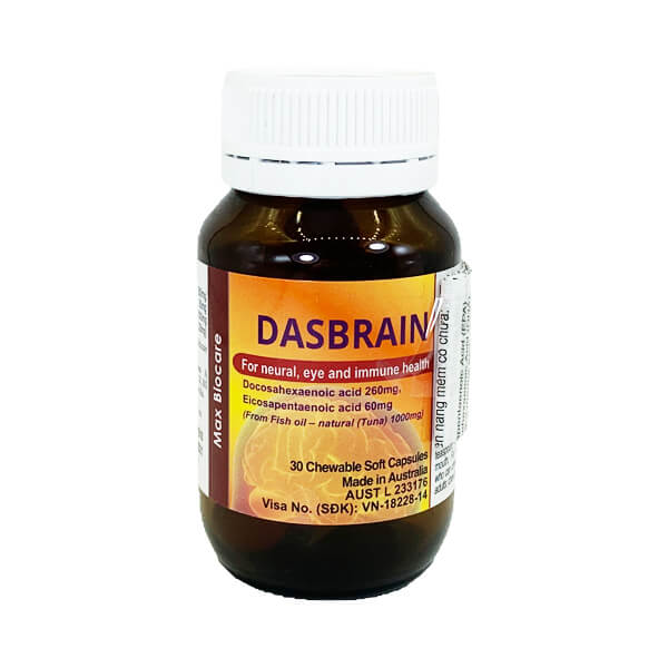 Dasbrain: Bổ sung OMEGA-3 cho bà bầu và trẻ nhỏ