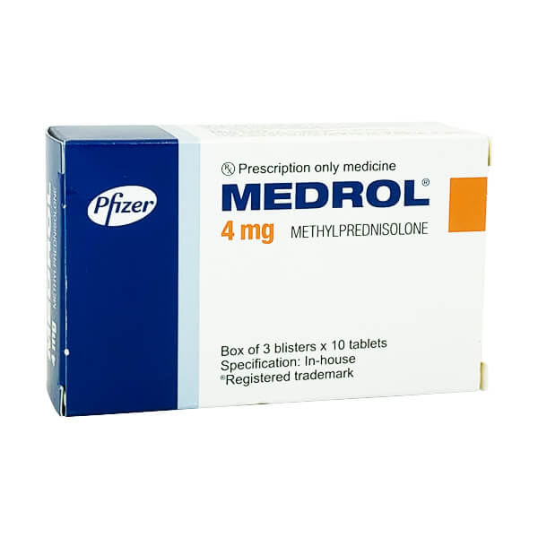 Thuốc Medrol 4mg - Chống viêm, giảm đau khớp - Dược Điển Việt Nam