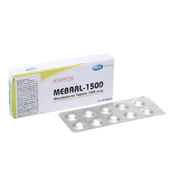 Thuốc Mebaal-1500 - Giảm đau dây thần kinh nhanh chóng