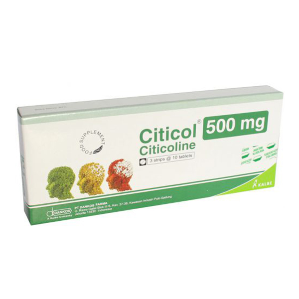 Citicol 500mg - Cải thiện trí nhớ, nhận thức