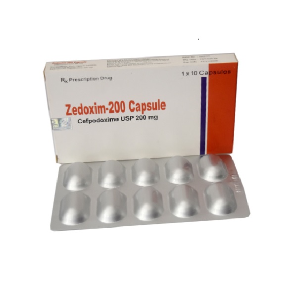 Zedoxim-200 capsule - Kháng sinh mới, hiệu quả vượt trội