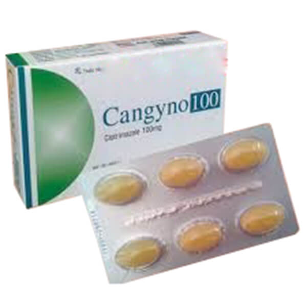 Thuốc Cangyno 100 - Điều trị nấm âm đạo, âm hộ - Dược Điển Việt Nam