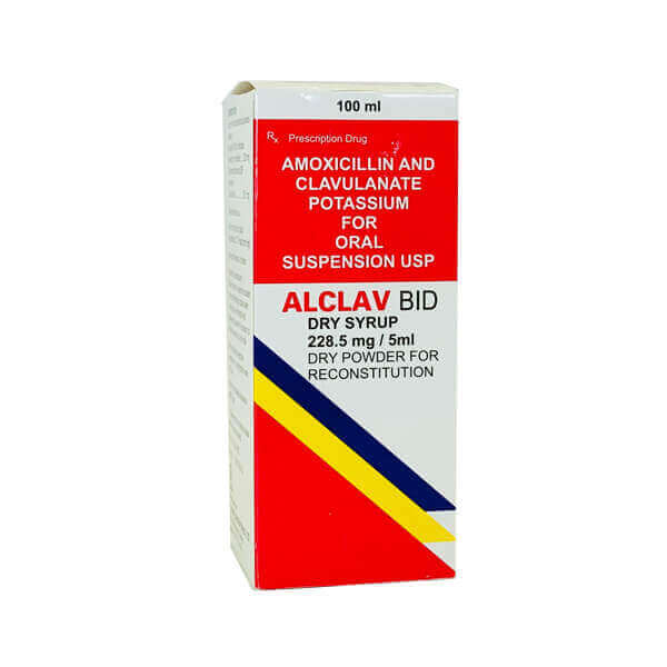 Thuốc Alclav BID 228,5mg/5ml dry syrup - Tiêu diệt mọi loại vi khuẩn