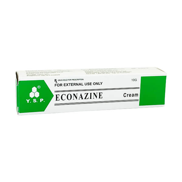 Thuốc Econazine cream 10g - Điều trị nấm da, chàm bội nhiễm