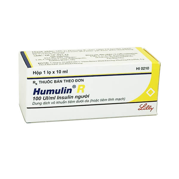 Thuốc Humulin R 100 IU/1ml - Kiểm soát đường huyết thai kỳ