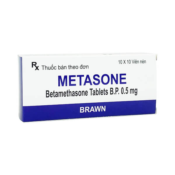 Metasone 0.5mg - Thuốc chống VIÊM hiệu quả - Dược Điển Việt Nam