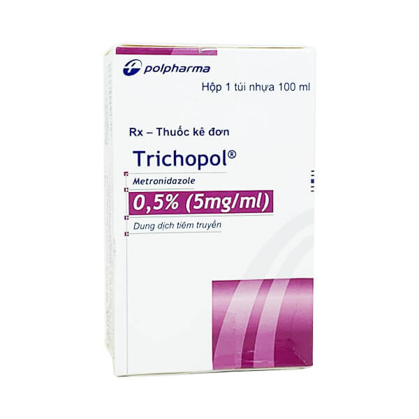 Thuốc Trichopol 0.5% - Đánh bay vi khuẩn - Dược Điển Việt Nam