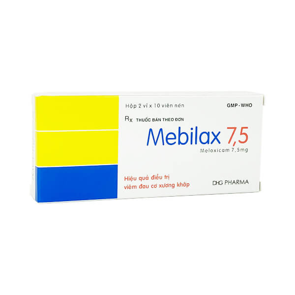 Thuốc Mebilax 7,5 - Giải pháp giảm viêm đau xương khớp
