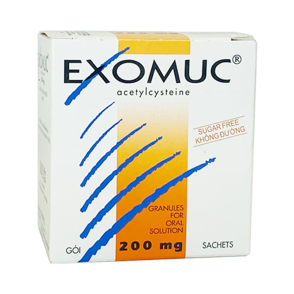 Thuốc Exomuc: TIÊU ĐỜM nhanh chóng - Dược Điển Việt Nam