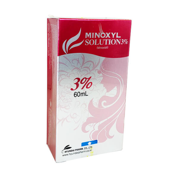 Thuốc Minoxyl Solution 3% - Hết lo HÓI ĐẦU