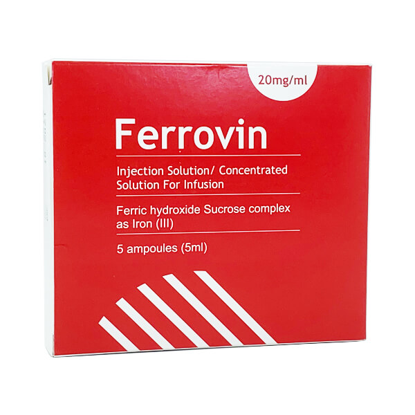 Thuốc Ferrovin 20mg/ml - Ngăn ngừa THIẾU MÁU - Dược Điển Việt Nam