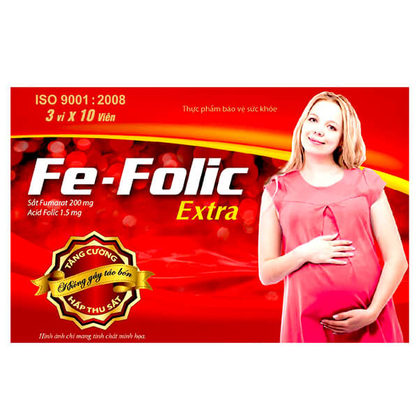 Fe - Folic Extra - Biện pháp chăm sóc sức khỏe cho cả mẹ và bé