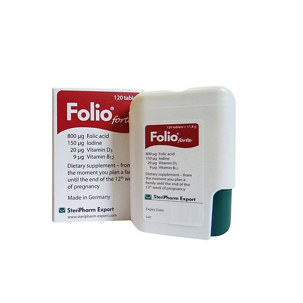 Folio forte - Cung cấp dưỡng chất cho mẹ và bé - Dược Điển Việt Nam