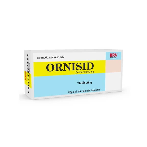 Thuốc Ornisid 500mg - Điều trị nhiễm khuẩn ký khí - Dược Điển Việt Nam