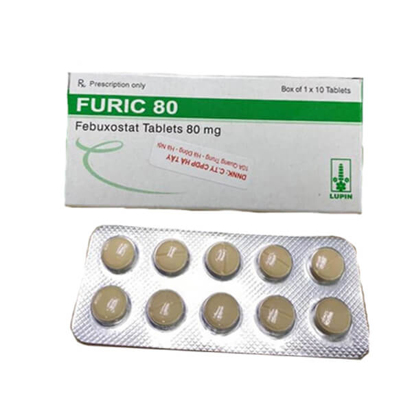 Thuốc Furic 80 - Điều trị bệnh Gout hiệu quả - Dược Điển Việt Nam