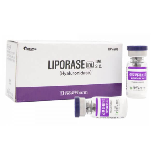 Thuốc tiêm Liporase - Giảm mỡ, giảm phù do giữ nước - Dược Điển Việt Nam
