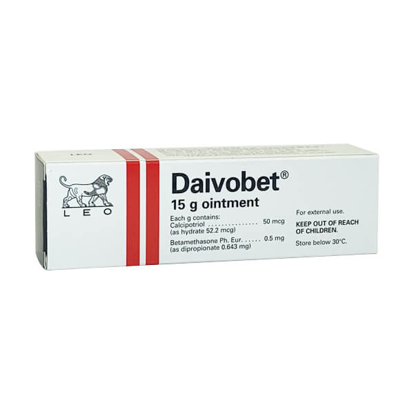 Thuốc mỡ Daivobet 15g - Điều trị VẢY NẾN hiệu quả - Dược Điển Việt Nam