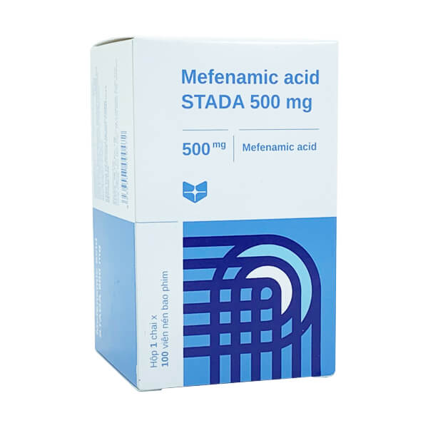 Thuốc Mefenamic acid STADA 500mg - GIẢM ĐAU nhanh chóng - Dược Điển ...