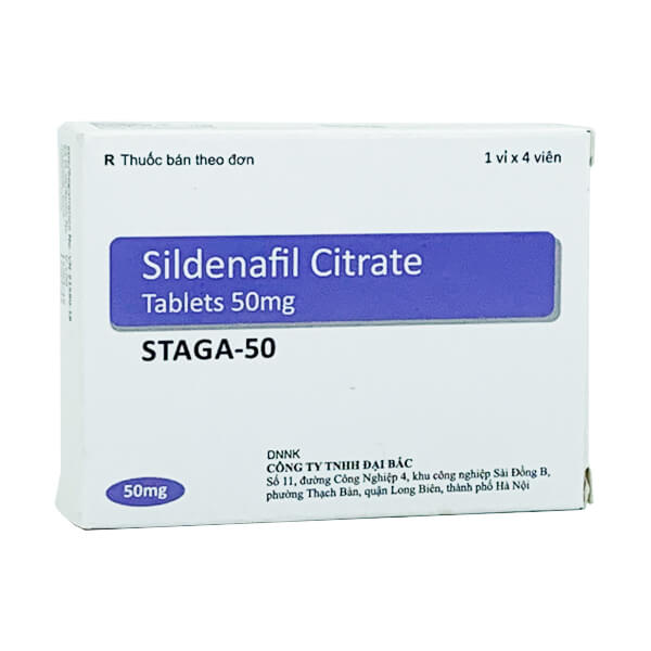 Thuốc Staga-50: Điều trị hiệu quả rối loạn cương dương