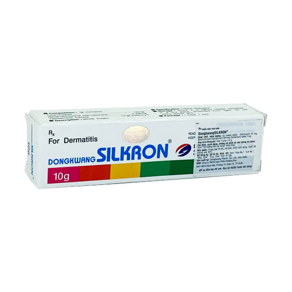 Thuốc Silkron 10g - Điều trị nhiễm nấm, nhiễm khuẩn trên da - Dược Điển ...
