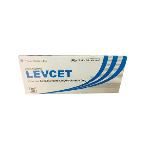 Thuốc Levcet 5mg - Giảm nhanh DỊ ỨNG, trị côn trùng cắn