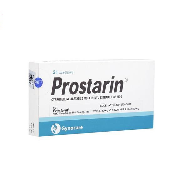 Thuốc Prostarin - Điều trị cường androgen, sinh mụn, rậm lông - Dược ...