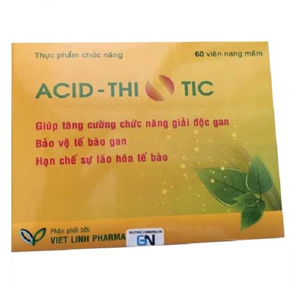 Acid Thiotic 300mg - Tăng cường chức năng gan, bảo vệ gan