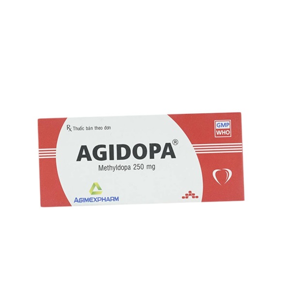 Thuốc Agidopa 250mg - Kiểm soát huyết áp - Dược Điển Việt Nam