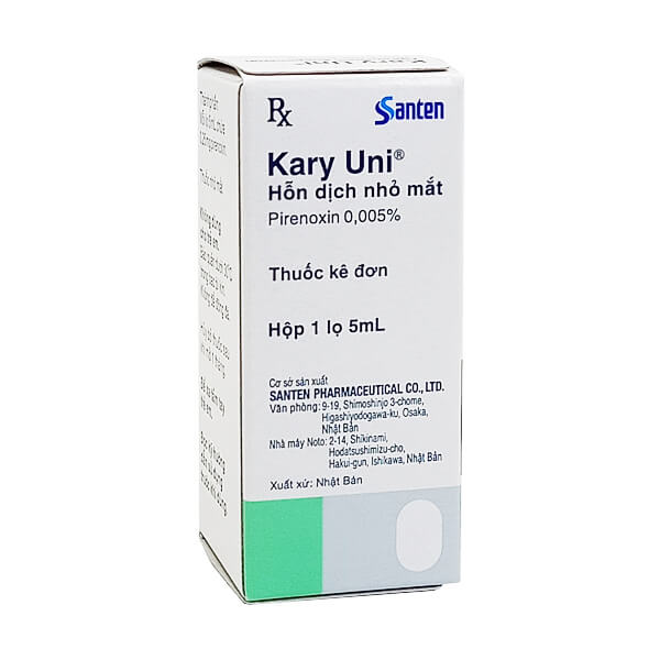 Thuốc Kary Uni 0,005% 5ml - Giải pháp điều trị đục thủy tinh thể