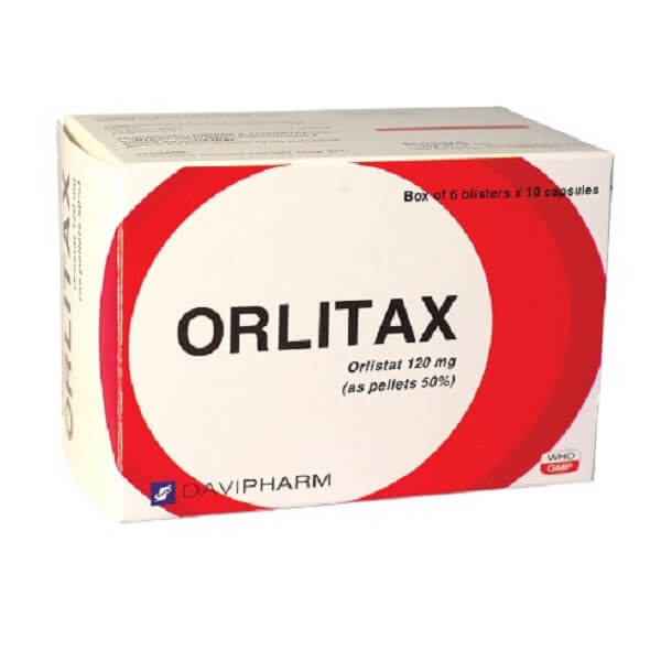 Thuốc GIẢM CÂN Orlitax 120mg - Dược Điển Việt Nam