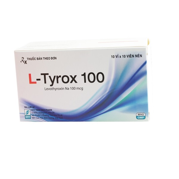 Thuốc L-Tyrox 100 - Điều trị bệnh tuyến giáp - Dược Điển Việt Nam