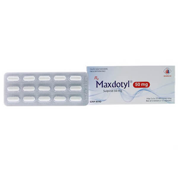 Thuốc Maxdotyl 50mg - Điều trị tâm thần phân liệt