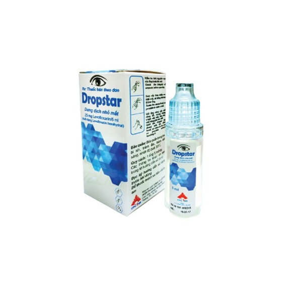 Thuốc Dropstar 25mg/5ml - Điều trị nhiễm khuẩn mắt - Dược Điển Việt Nam