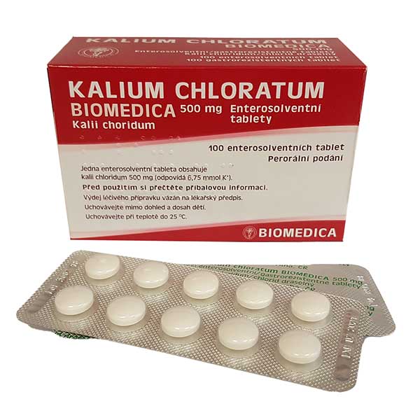Thuốc Kalium Chloratum - Bổ sung Kali