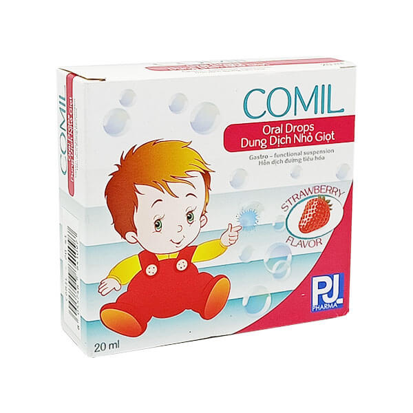 Men tiêu hóa Comil 20ml- Giảm rối loạn tiêu hóa, nôn trớ ở trẻ