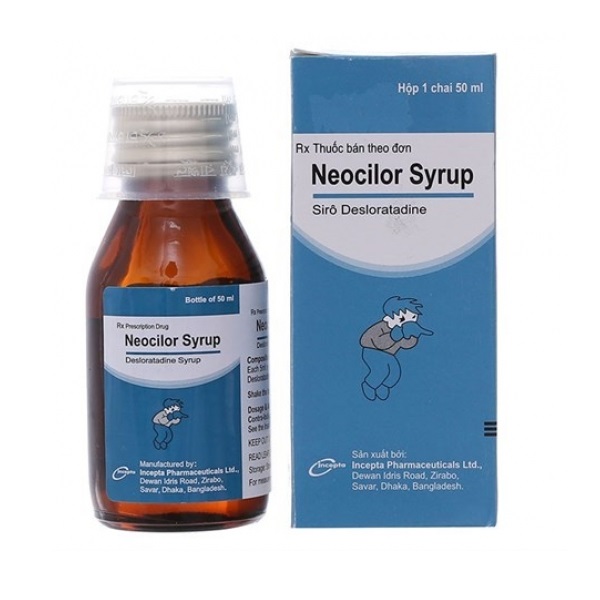 Thuốc Neocilor syrup - Chấm dứt VIÊM MŨI DỊ ỨNG