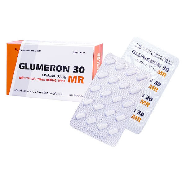 Thuốc Glumeron 30 MR - Điều trị đái tháo đường tuýp 2 - Dược Điển Việt Nam
