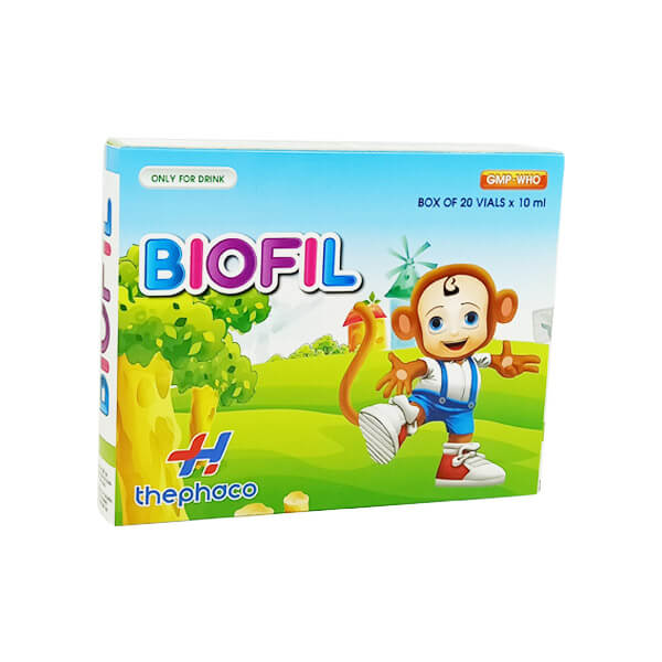 Biofil (hộp 20 ống) - Cải thiện tình trạng chán ăn, chậm lớn, suy nhược