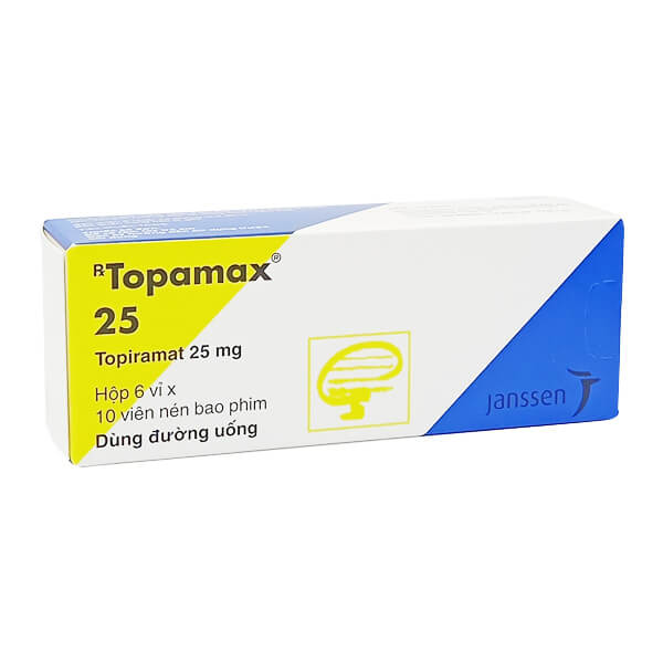 Thuốc Topamax 25mg - Kiểm soát ĐỘNG KINH