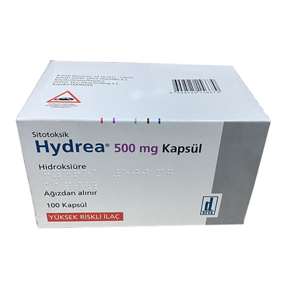 Hydrea 500mg Kapsul - Trị ung thư cổ tử cung - Dược Điển Việt Nam