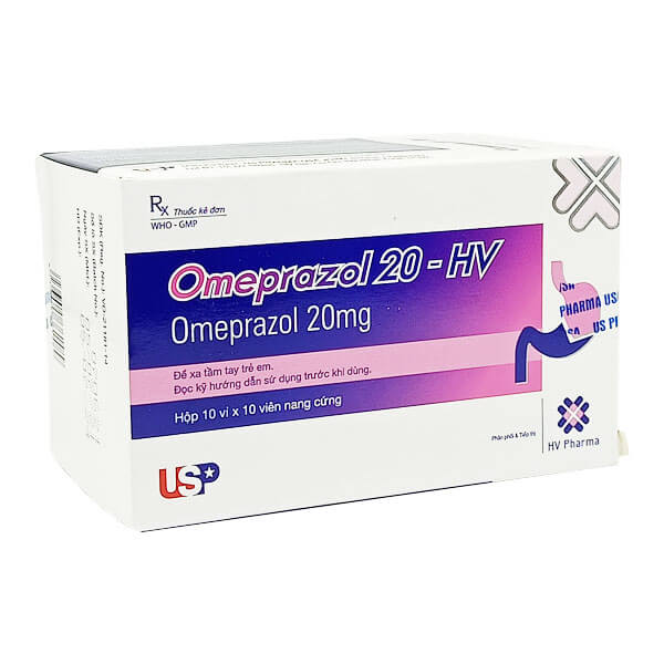 Thông tin chi tiết về Omeprazol 20 - HV: Công dụng và liều lượng