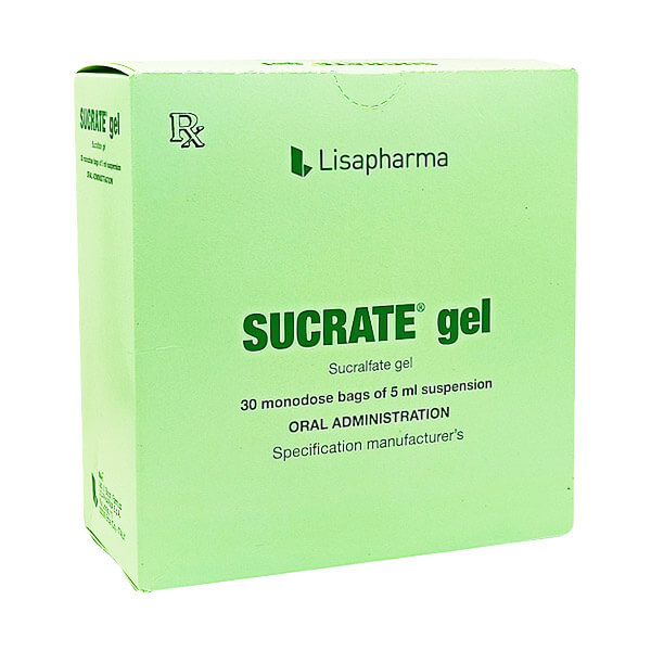 Sucrate gel - Điều trị loét dạ dày tá tràng - Dược Điển Việt Nam