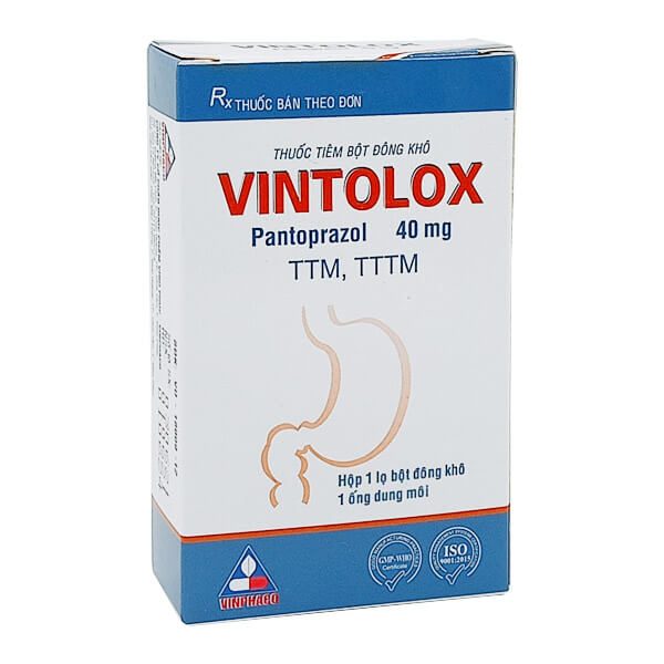 Thuốc Vintolox 40mg - Điều trị loét dạ dày, tá tràng, trào ngược